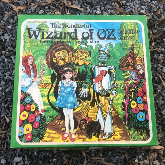 Vintage | Games | Vintage 975 The Wonderful Wizard Of Oz Spinner Game ...